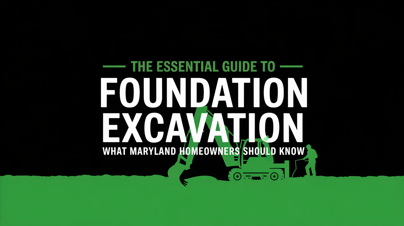 The Essential Guide to Foundation Excavation: What Maryland Homeowners ...